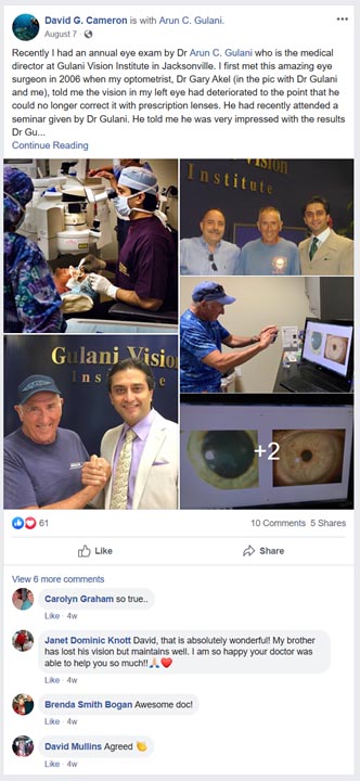 Social Media - Gulani Vision Institute